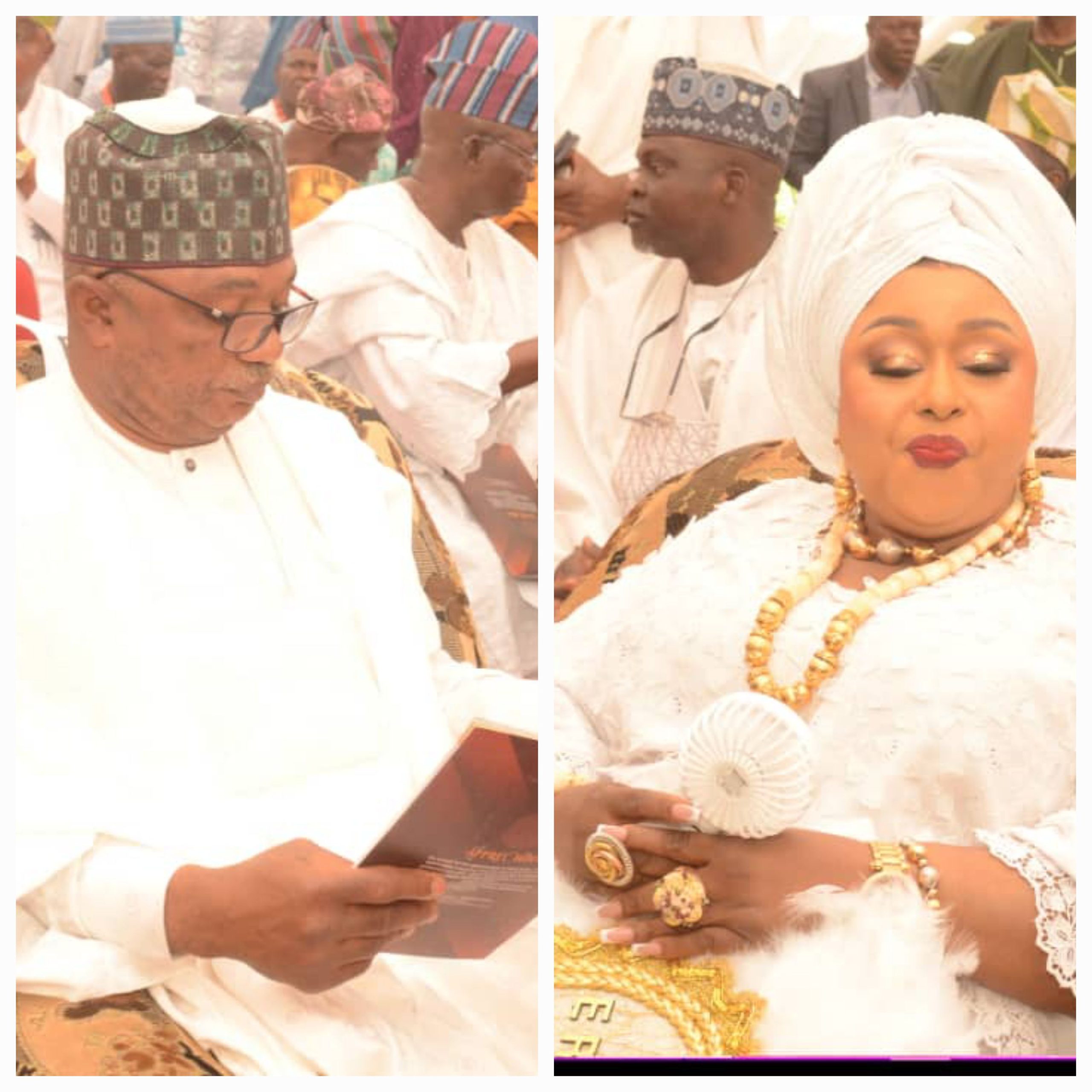 Breaking.... Kamwire, wife storm Omu-Aran for chieftaincy title ...