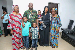Naval Chief visits late Lt. Commander Yashim Gwaza's family (PHOTOS ...