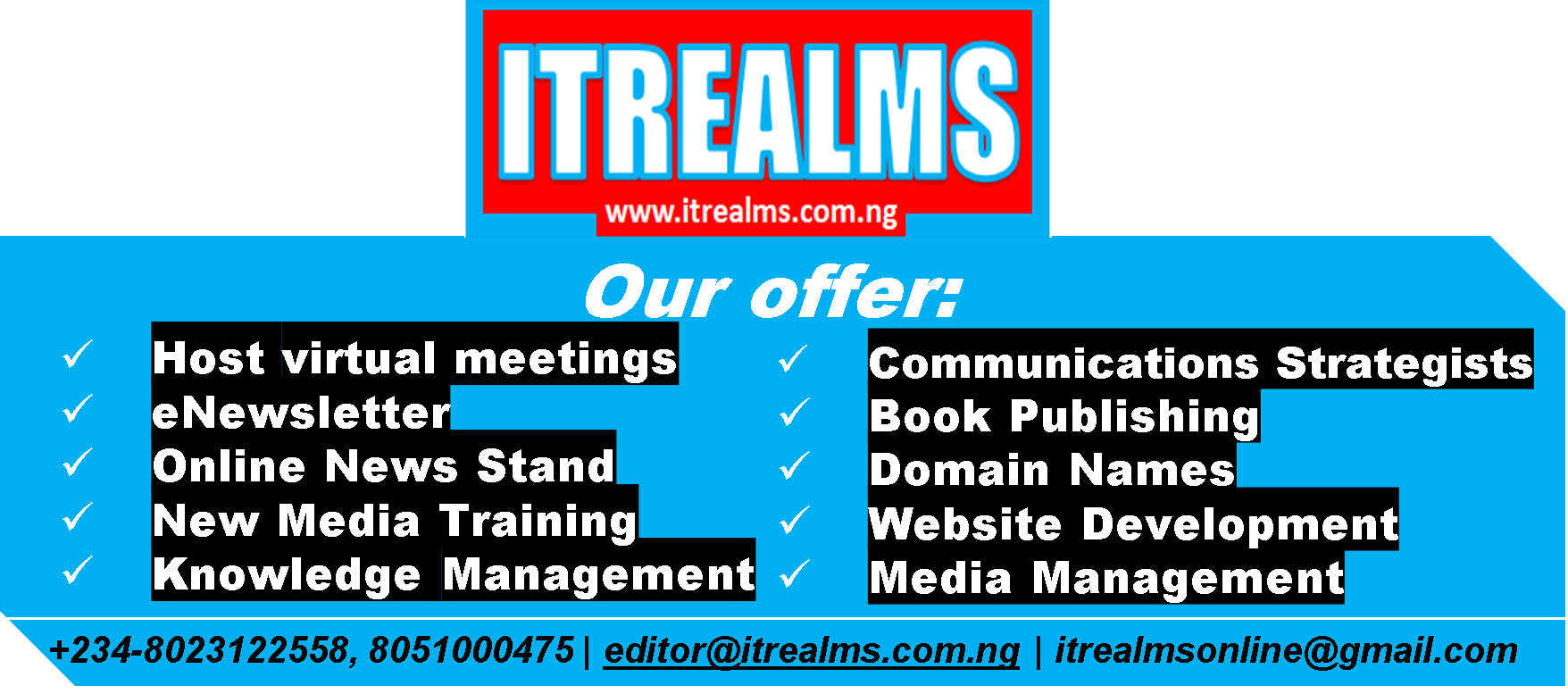 Can Nigerian Media Solve Global Waste Problems? — ITREALMS Joins ...
